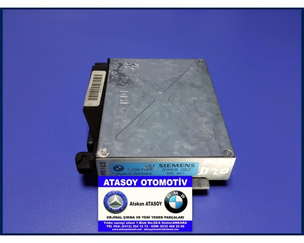 BMW E36 320İ MOTOR BEYNİ SIEMENS 5WK9002 MS40.1 BMW 1703427 BMW 1703431 ...