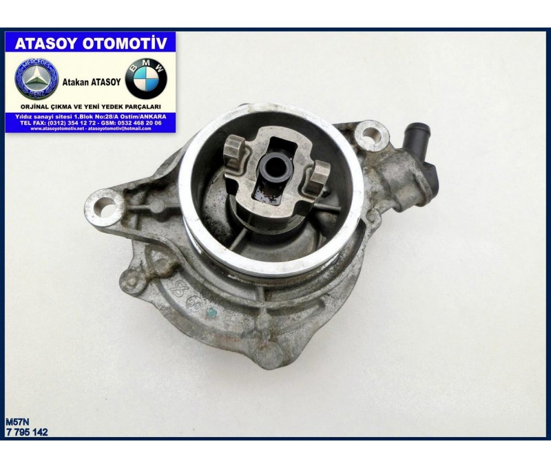 BMW E53 X5 3.0D FREN VAKUMU 7795142 7787366 11667795142 11667787366 ...