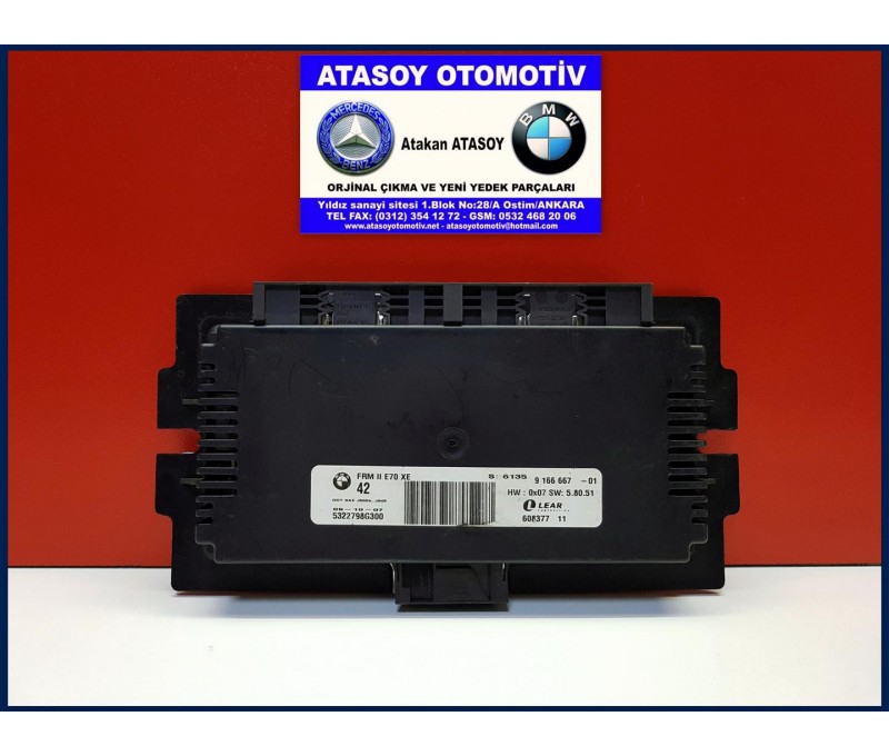 BMW E71 FRM3 6135 9166667 61356827063 60837716 60837711 537004M7000 ...
