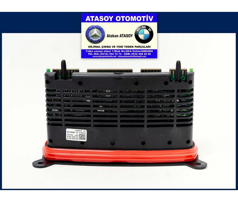 BMW F10 LED BEYNİ 7440878 7427611 7409580 7381018 53510086F 53510086E ...