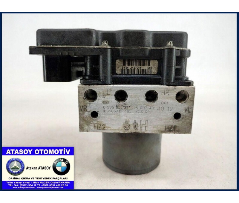 MERCEDES SPRINTER ABS 0074314112 0074314012 0074314912 0074314812 ...