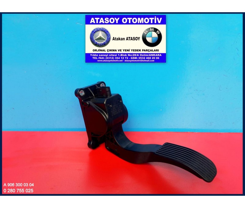 MERCEDES VİANO GAZ PEDALI 9063000404 4473000100 9073010100 0280755023 ...