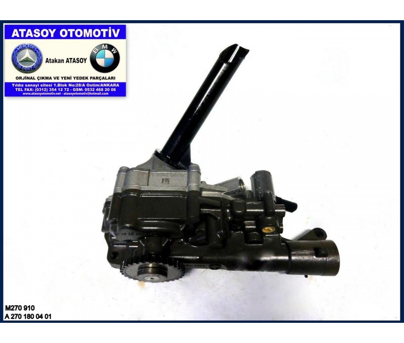 MERCEDES W117 CLA 180 YAĞ POMPASI 2701800401 2701800701 2701800601 ...