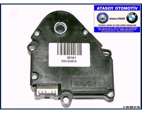 MERCEDES W163 ML KALORİFER YÖNLENDİRME MOTORU 1638200108 A1638200108 ...