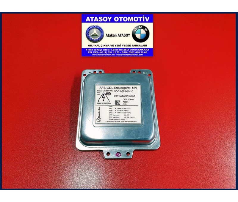 MERCEDES W164 ML FAR BEYNİ 1648701726 1648208185 1648202785 2118705885 ...