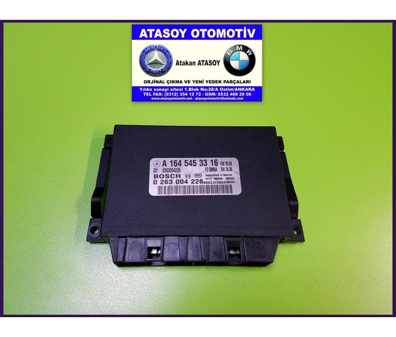 MERCEDES W164 ML PARK SENSÖR BEYNİ 1645453316 1648201826 1648201526 ...