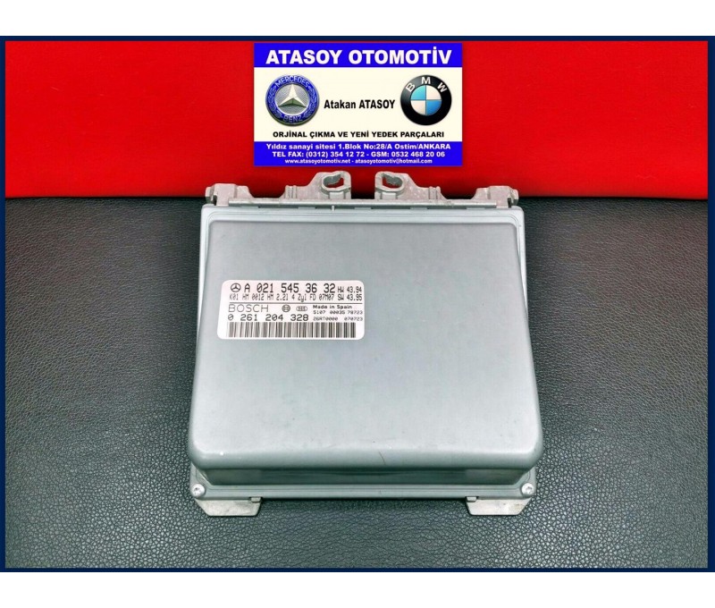 MERCEDES W202 C220 MOTOR BEYNİ 0215453632 0175456332 0261204328 ...