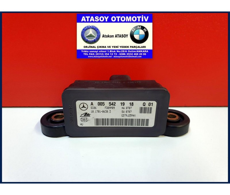 MERCEDES W204 İVME SENSÖRÜ 0055421818 0055421918 , 0075420418 ...