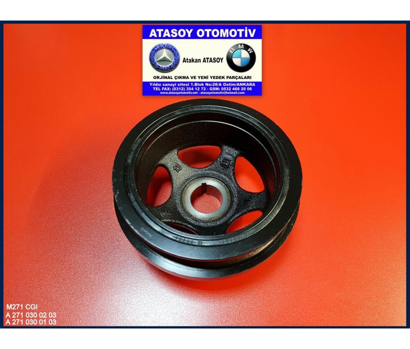 MERCEDES W204 C180 CGI KRANK KASNAĞI 2710300103 2710300203 A2710300103 ...