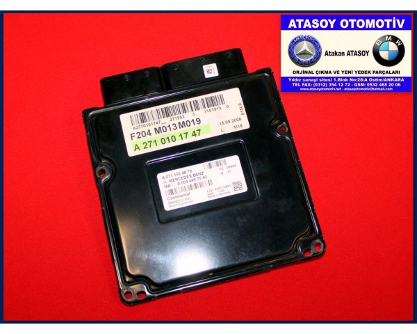 MERCEDES W204 C180 MOTOR BEYNİ A2711504879 A2711502779 A2711502279 ...
