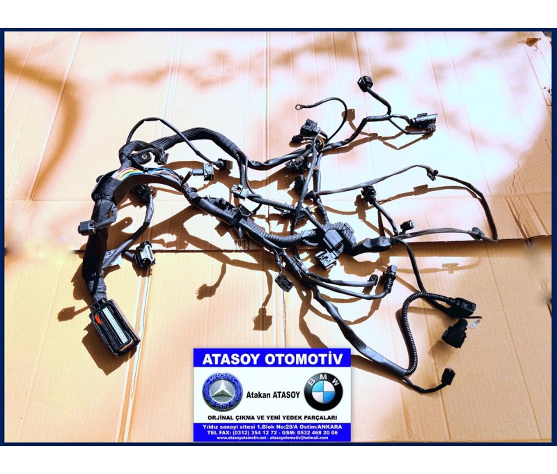 MERCEDES W204 C180 MOTOR TESİSATI 2711505233 2711504233 , 2711507833 ...