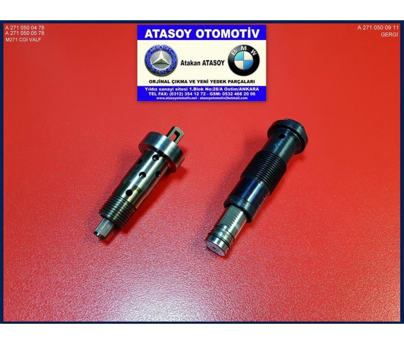 MERCEDES W204 C180 VANOS VALFİ 2710500478 2710500578 A2710500478 ...