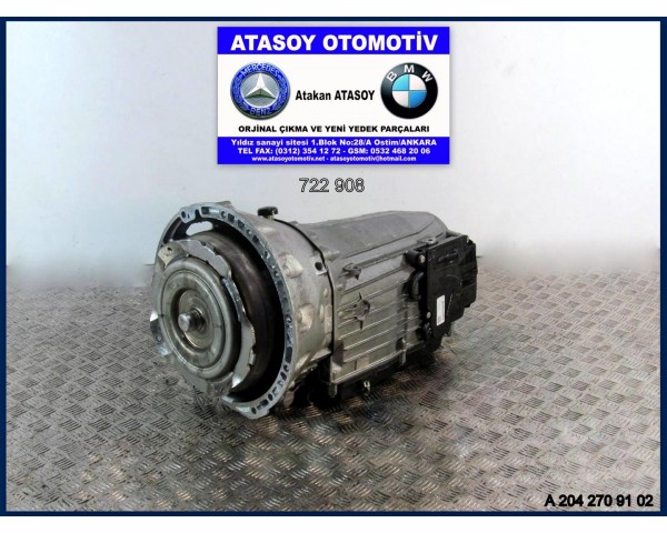 MERCEDES W204 C220CDI OTOMATİK ŞANZIMAN 722908 - 2042709102 ...