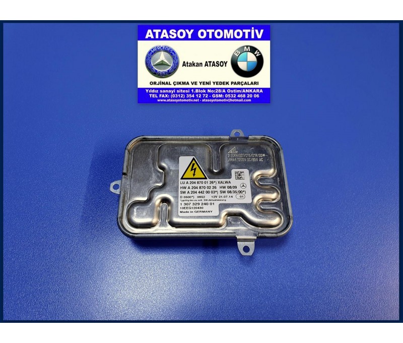 MERCEDES W204 FAR BEYNİ 2048700126 2048203285 2048700226 2048207526 ...