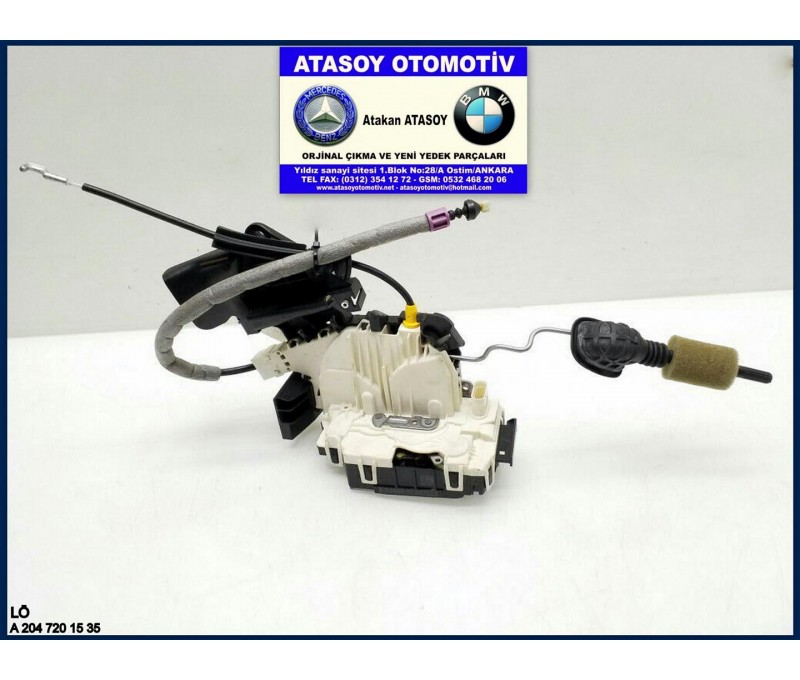 MERCEDES W204 KAPI KİLİDİ LÖ 2047200335 2047201535 2047200735 ...