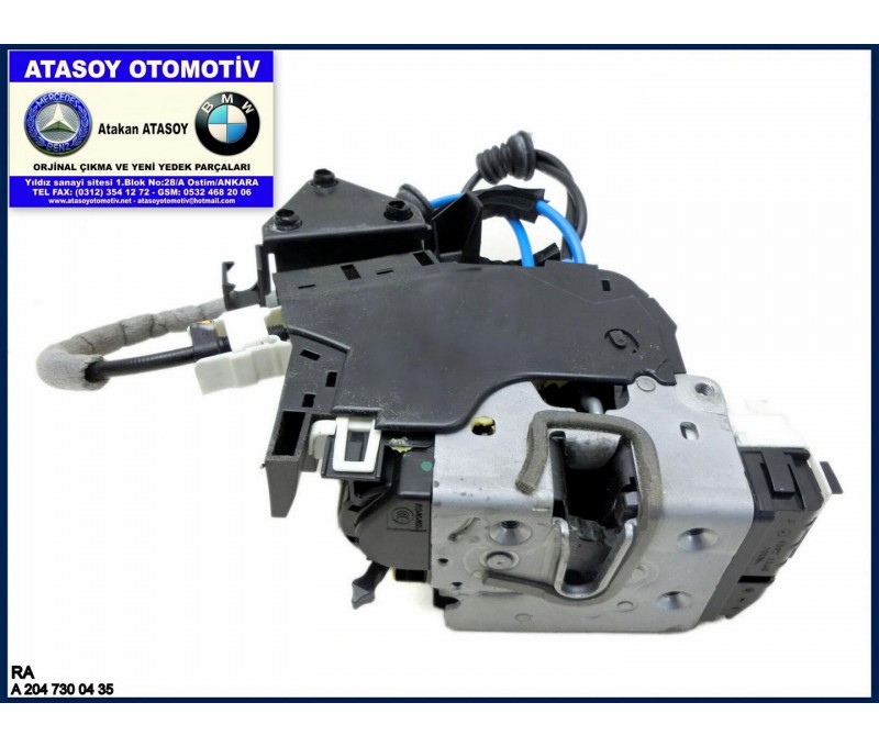 MERCEDES W204 SAĞ ARKA KAPI KİLİDİ 2047300435 2047304035 , 2047302835 ...