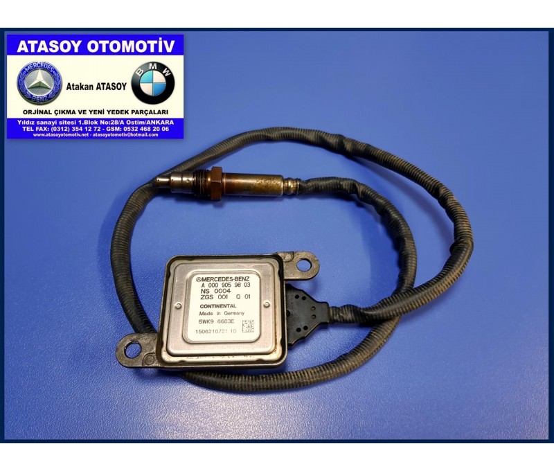MERCEDES W205 C220D NOX SENSÖRÜ 0009059803 0009050208 0009052909 ...