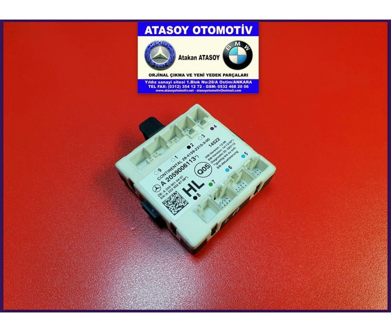 MERCEDES W205 HL KAPI BEYNİ A2059000828 A2059000728 A2059004521 ...