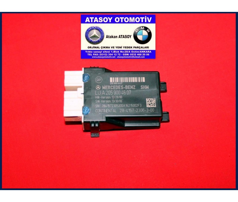 MERCEDES W205 KOLTUK BEYNİ 2059004607 , 2059009421 2059006331 ...