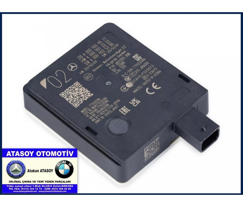 MERCEDES W206 RADAR SENSÖRÜ A0009059517 A0009051214 A0009051815 ...