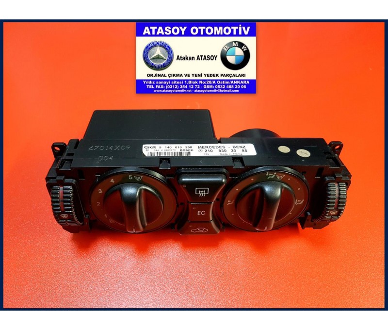 MERCEDES W210 KALORİFER PANELİ 2108303185 2108302885 2108302785 ...