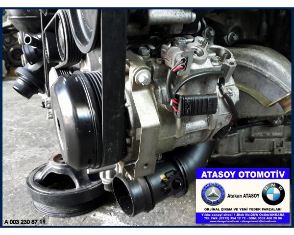 MERCEDES W212 E220CDI KLİMA KOMPRESÖRÜ 0032308711 , 0008307400 ...