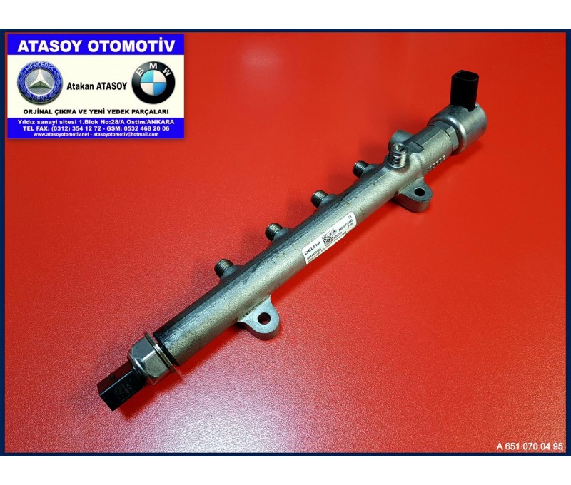 MERCEDES W212 E250CDI RAİL BORUSU 6510700495 6510700700 A6510700495 ...