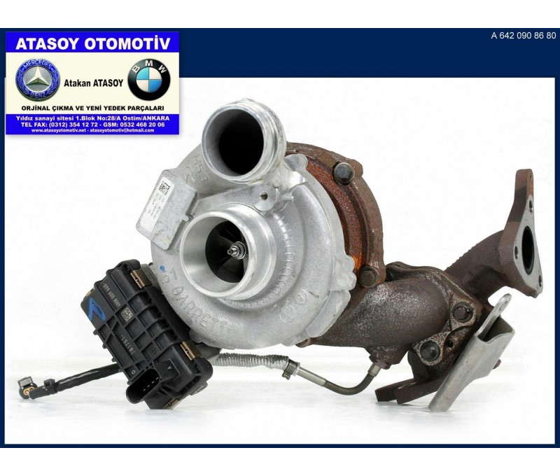 MERCEDES W212 E350CDI TURBO 6420908680 6420908580 6420905780 6420905880 ...