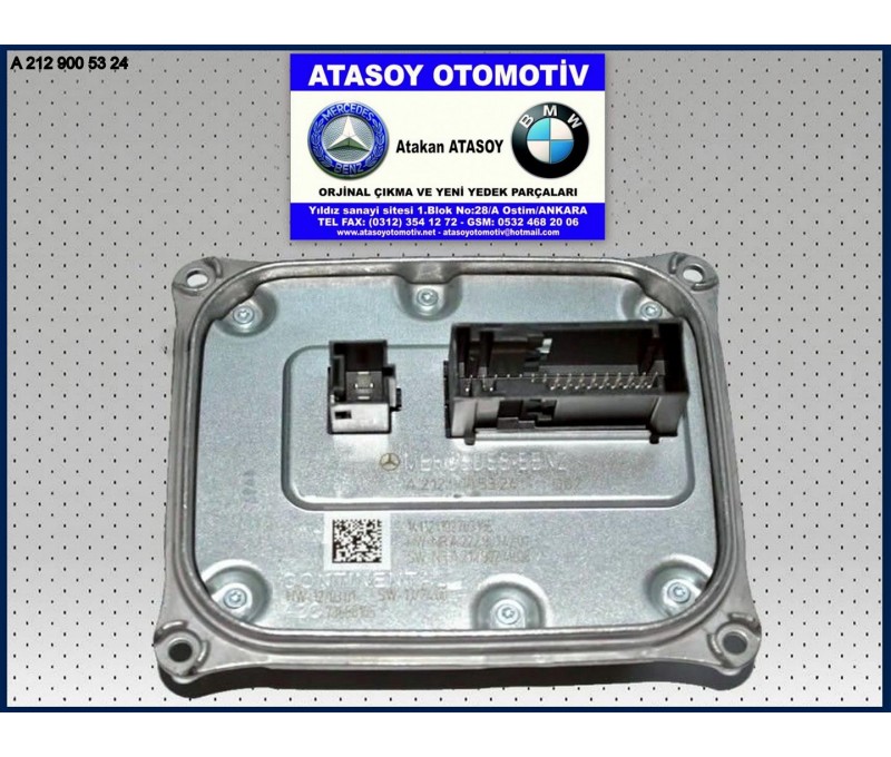 MERCEDES W212 FAR BEYNİ 2129005324 2129003417 2129008122 2129008224 ...