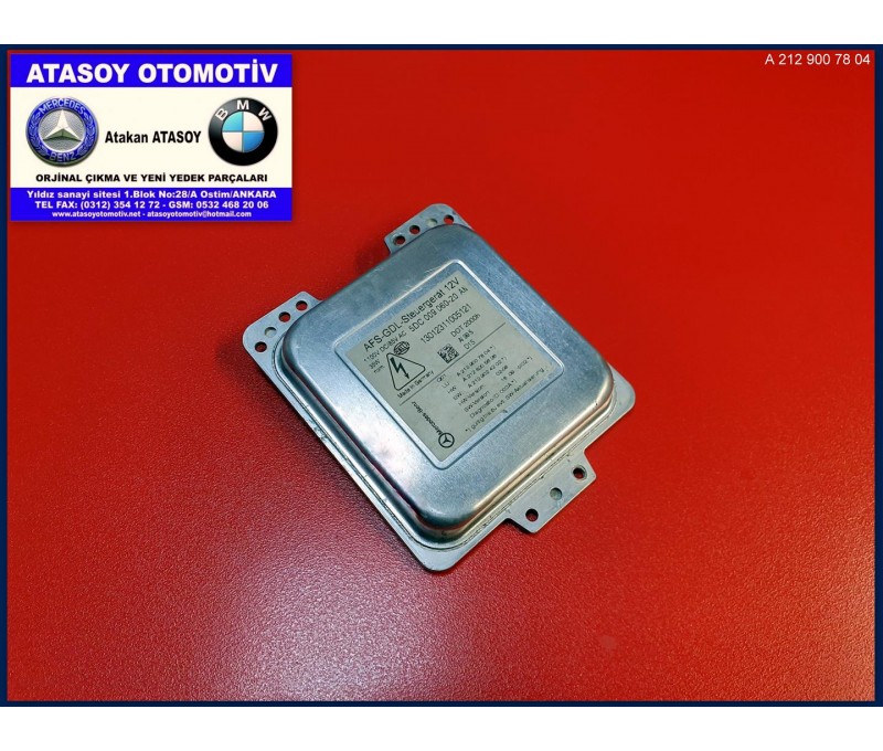 MERCEDES W212 FAR BEYNİ 2129007804 2129001200 2129003502 2128205626 ...