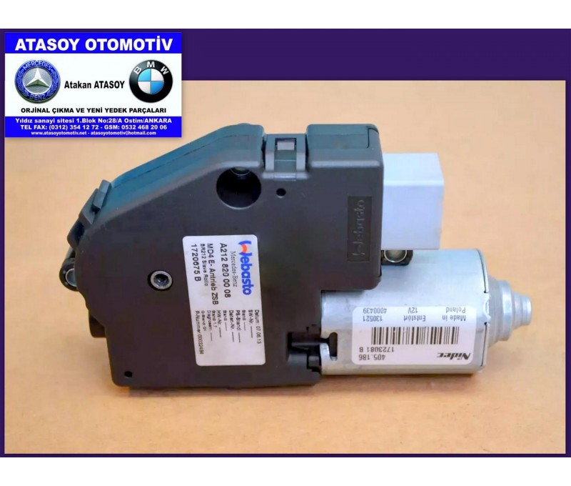 MERCEDES W212 JALUZİ MOTORU A2128200008 2128200008 1720675B 1723081B ...