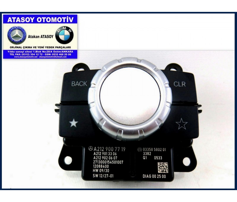 MERCEDES W212 TEYP KONTROL A2129007719 A2129006116 , A2129007619 ...