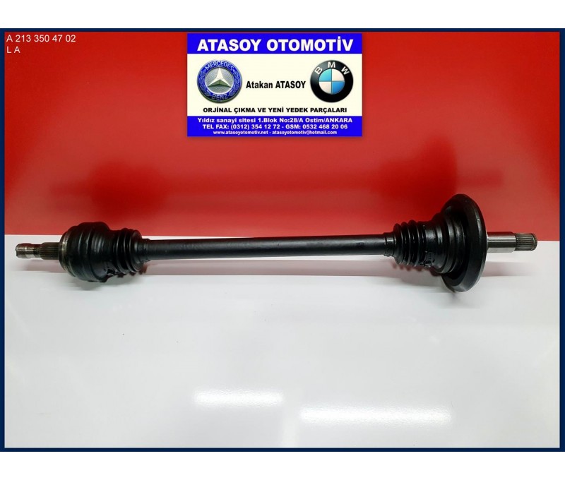 MERCEDES W213 E180 SOL ARKA AKİS 2133504702 2533503705 , 2133504602 ...