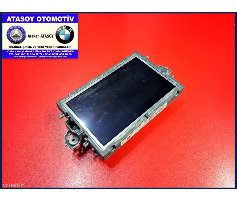 MERCEDES W218 CLS EKRAN 2129004407 2129002213 , 2129000829 2129007928 ...