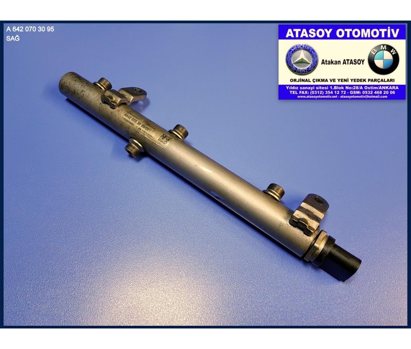 MERCEDES W219 CLS320CDI RAİL BORUSU 6420703095 , 6420700695 ...