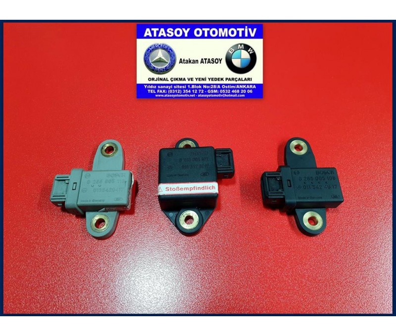 MERCEDES W220 İVME SENSÖRÜ 0125420417 0265005113 A0125420417 W140 İVME ...