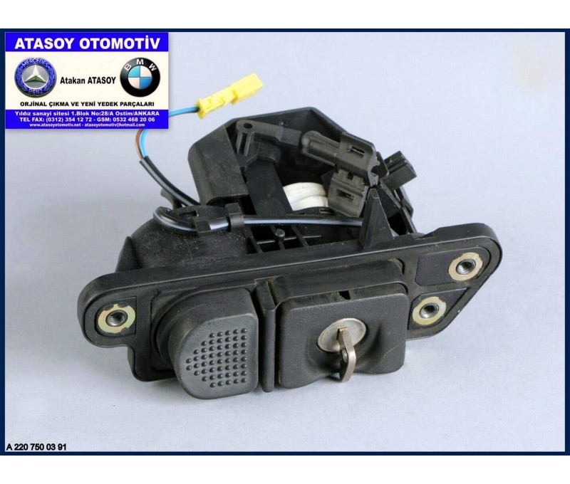 MERCEDES W220 BAGAJ KİLİDİ 2207500391 , 2207500491 , 2207500291 ...