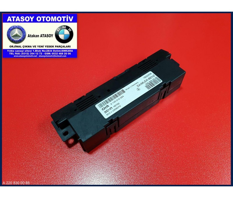 MERCEDES W220 KLİMA BEYNİ 2208300085 GKR 9140010254 BEHR 48755 ...