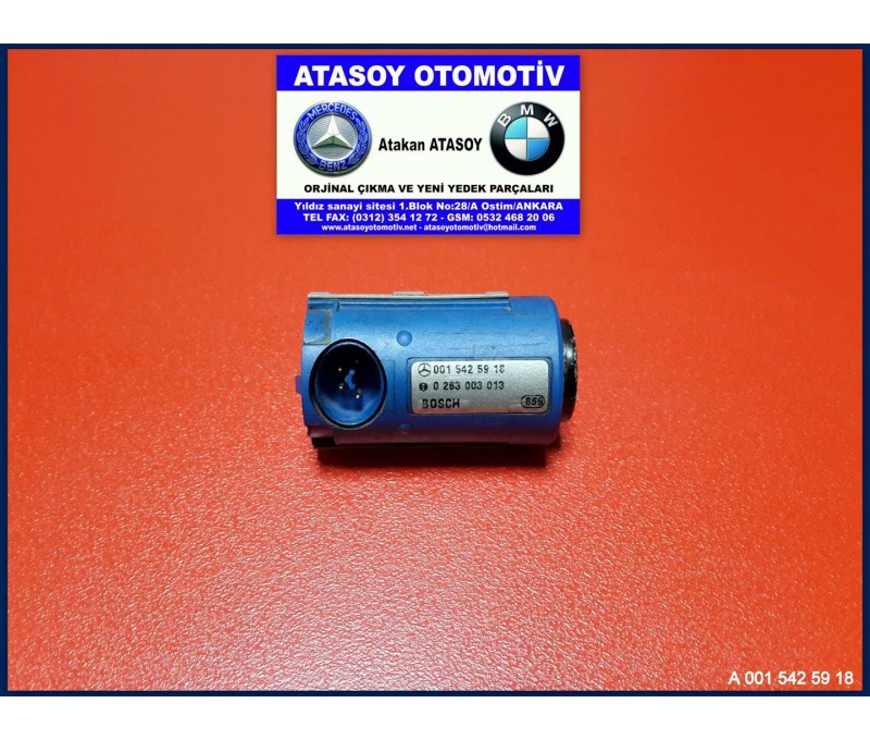 MERCEDES W220 PARK SENSÖRÜ 0015425918 0263003013 A0015425918 A 001 542 ...