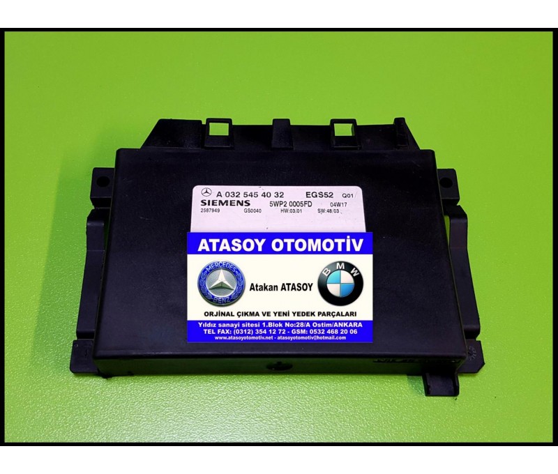 MERCEDES W220 S500 ŞANZIMAN BEYNİ 0325454032 0325453932 0325453232 ...