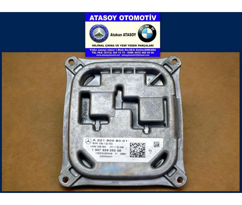 MERCEDES W221 FAR BEYNİ 2219008001 2219000404 2218706289 A2219008001 ...