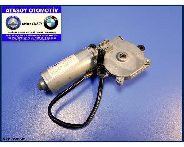 MERCEDES W221 SUNROOF MOTORU 2118202742 0390200012 A2118202742 A 211 ...