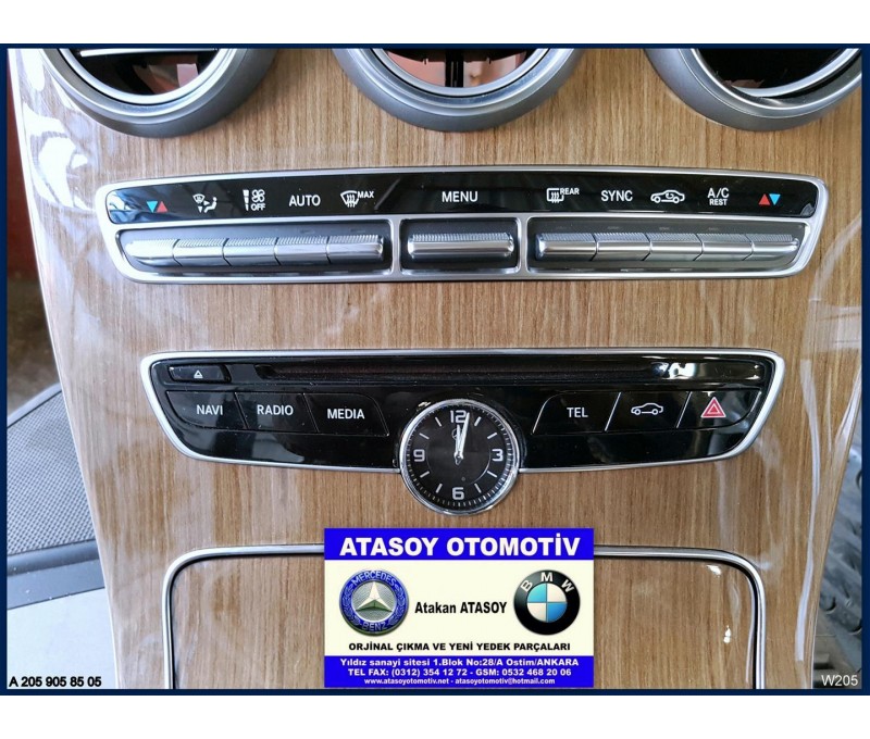 MERCEDES W253 GLC KALORİFER PANELİ A2059058505 A2059055106 A2059059213 ...