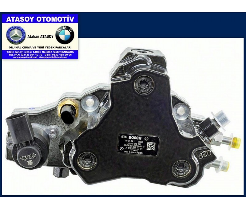 MERCEDES W639 VİANO MAZOT POMPASI A6480700201 A6460700401 A6460700301 ...