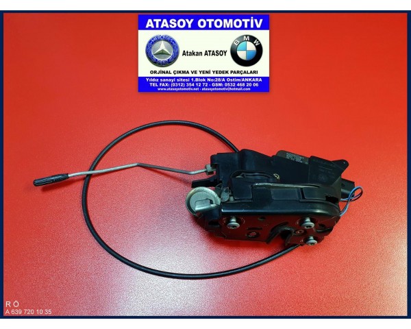 MERCEDES W639 VİTO SAĞ ÖN KAPI KİLİDİ 6397201035 , 6397201735 ...